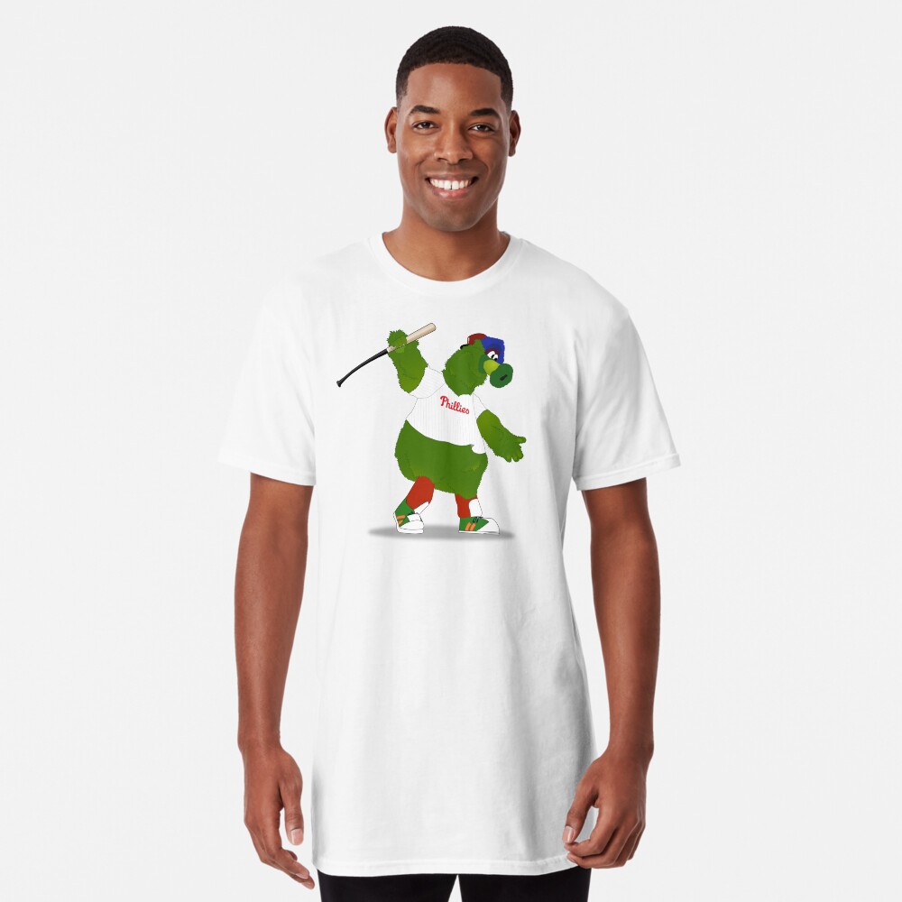 "Philly Phanatic Bat Spike" Sticker for Sale by Tim Schools | Redbubble