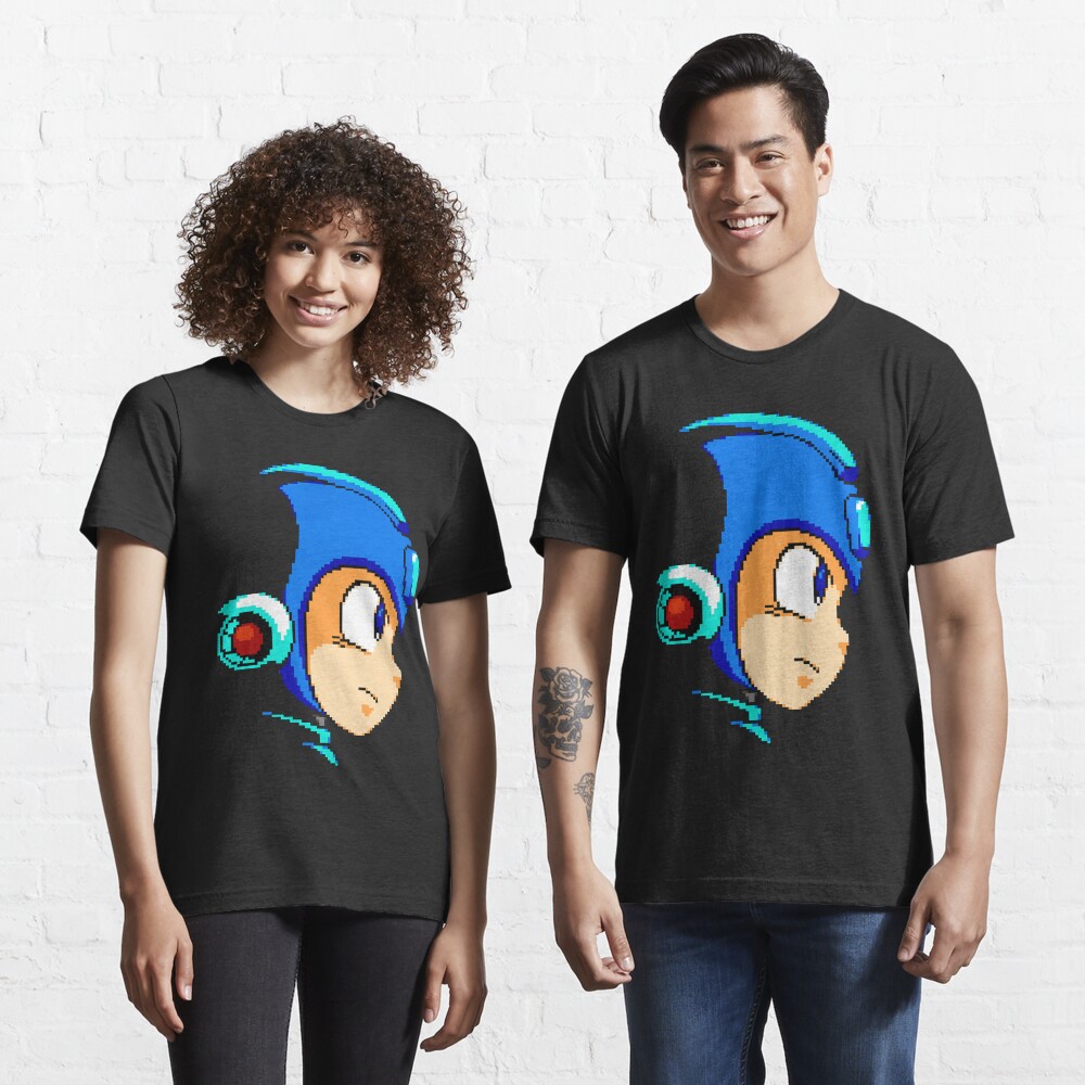 "Mega Man" T-shirt for Sale by SenorFiredude | Redbubble | mega man t ...