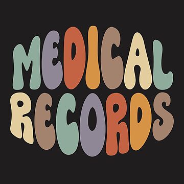 "Medical Records Proud Career Profession" Sticker for Sale by cidolopez ...