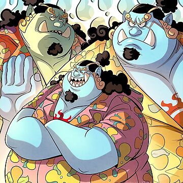 "Egghead Jinbe!" Sticker for Sale by Jovithor | Redbubble