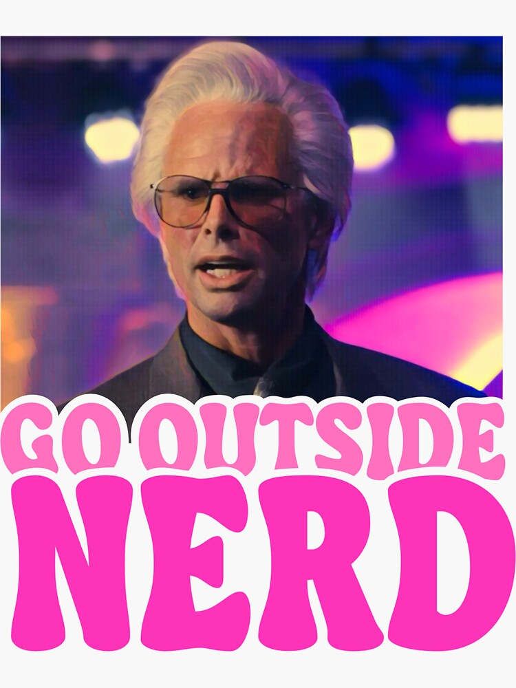 "Go Outside Nerd | Baby Billy Freeman" Sticker for Sale by lsegers ...