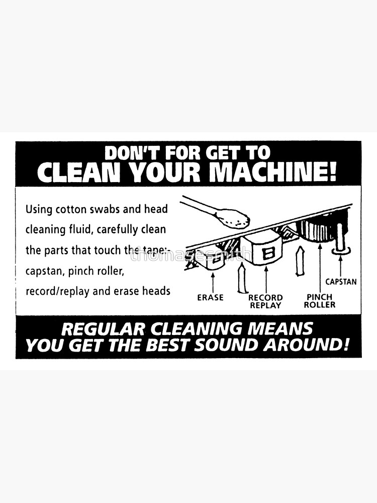 "Clean Your Machine!" Art Print by thomasesmith | Redbubble