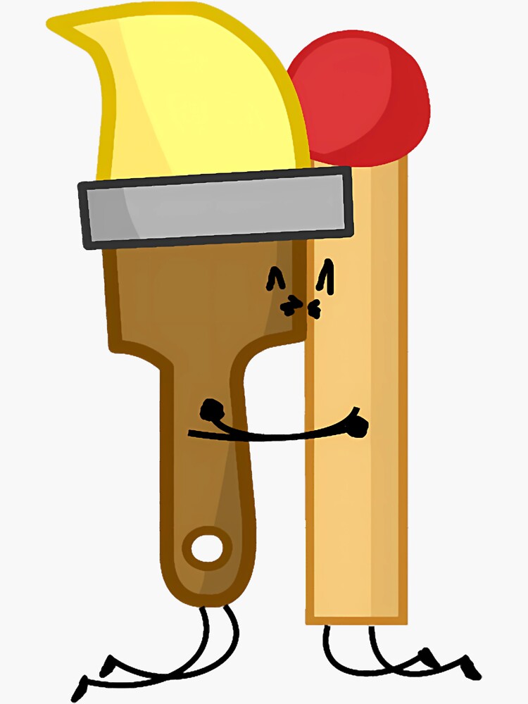 "BFDI Inanimate Insanity , All Characters (2023)" Sticker for Sale by ...