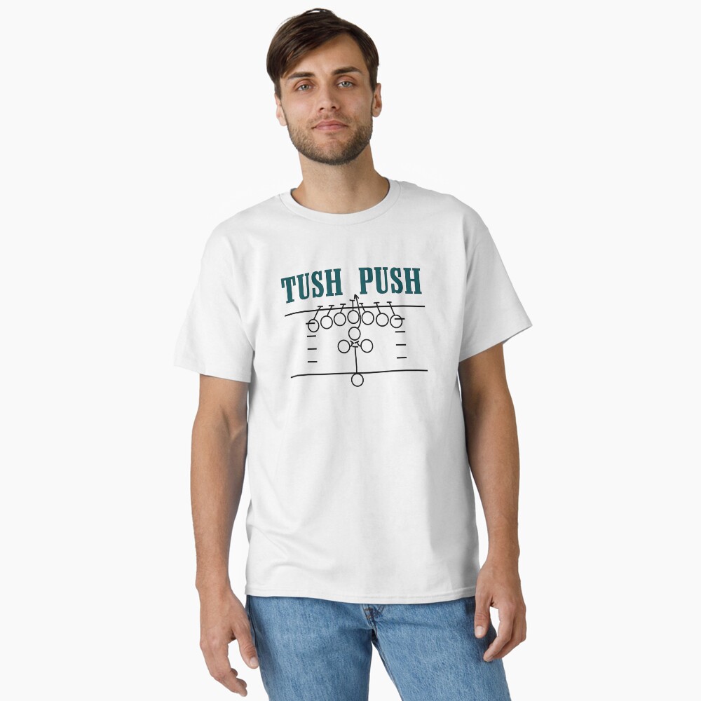 "The Tush Push" Sticker for Sale by grrantt | Redbubble