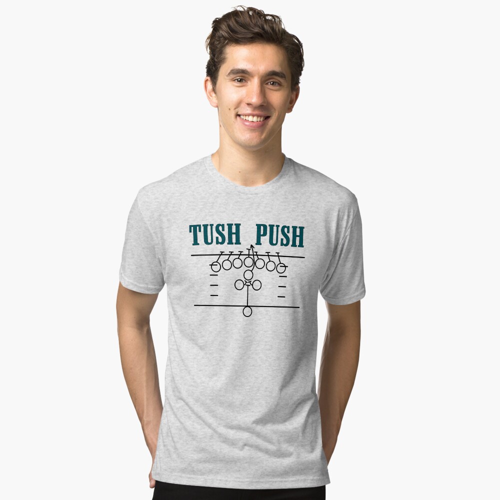 "The Tush Push" Sticker for Sale by grrantt | Redbubble
