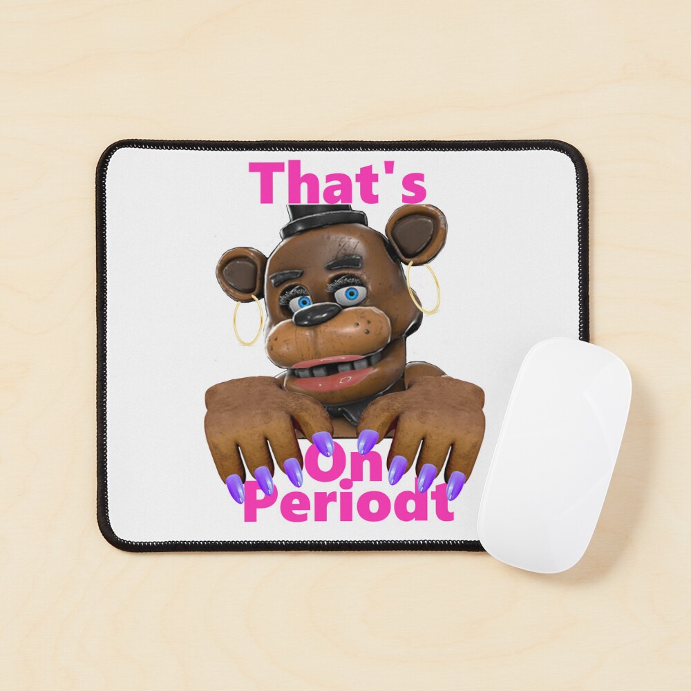 "Fnaf slay on periodt faz" Sticker for Sale by Torakumaa | Redbubble