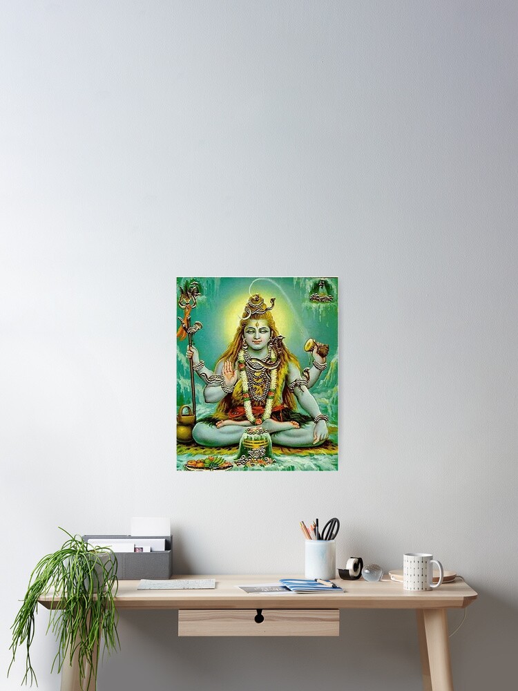 "Shiva, Lord of Nature" Poster for Sale by ian dyson | Redbubble