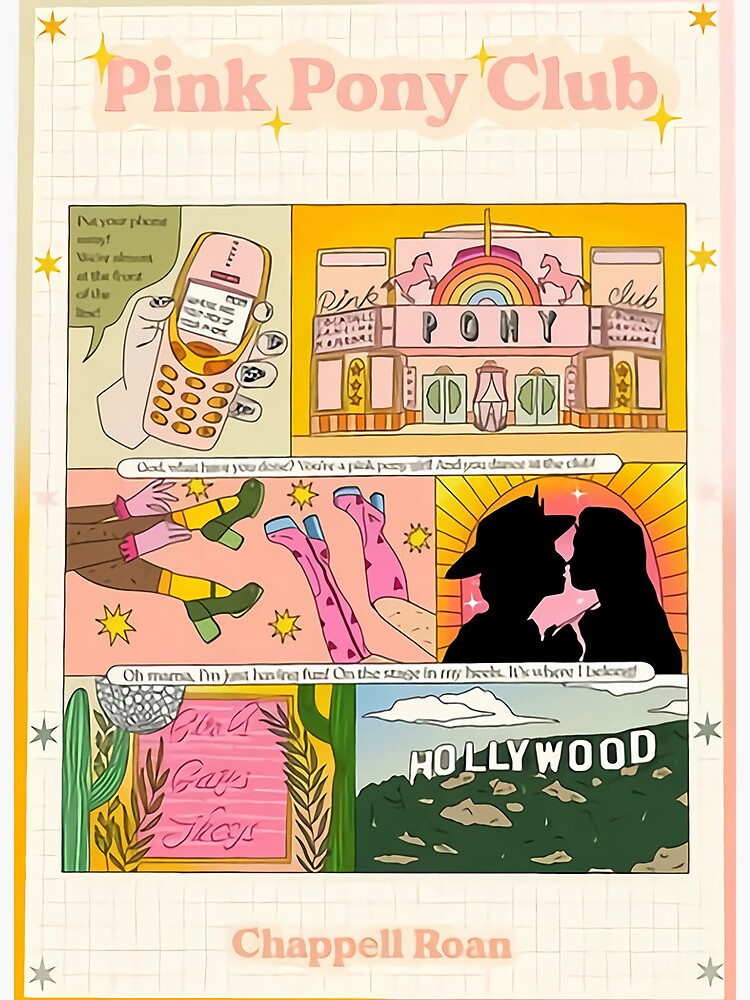 "The pink pony club poster " Art Board Print for Sale by Wyatt J ...