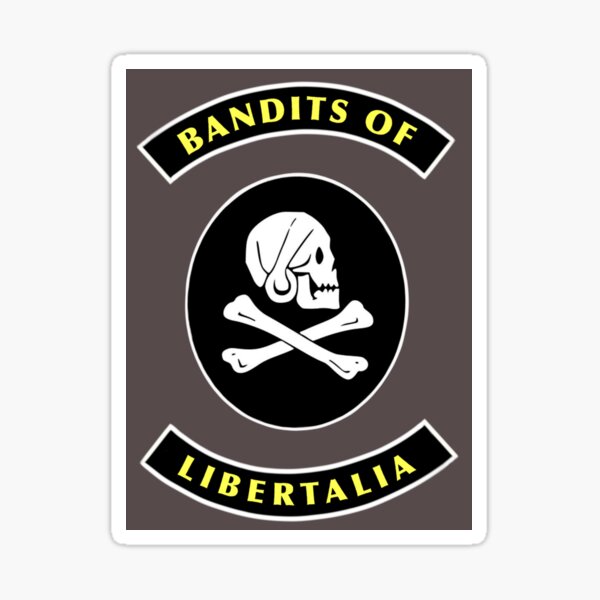 "Bandits of Libertalia" Sticker for Sale by retr0babe | Redbubble