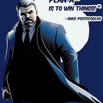 "Plan A - Is to win things!" Sticker for Sale by dangermouth | Redbubble