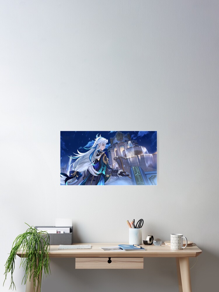 "Neuvillette Poster, Genshin Impact" Poster by Demray | Redbubble