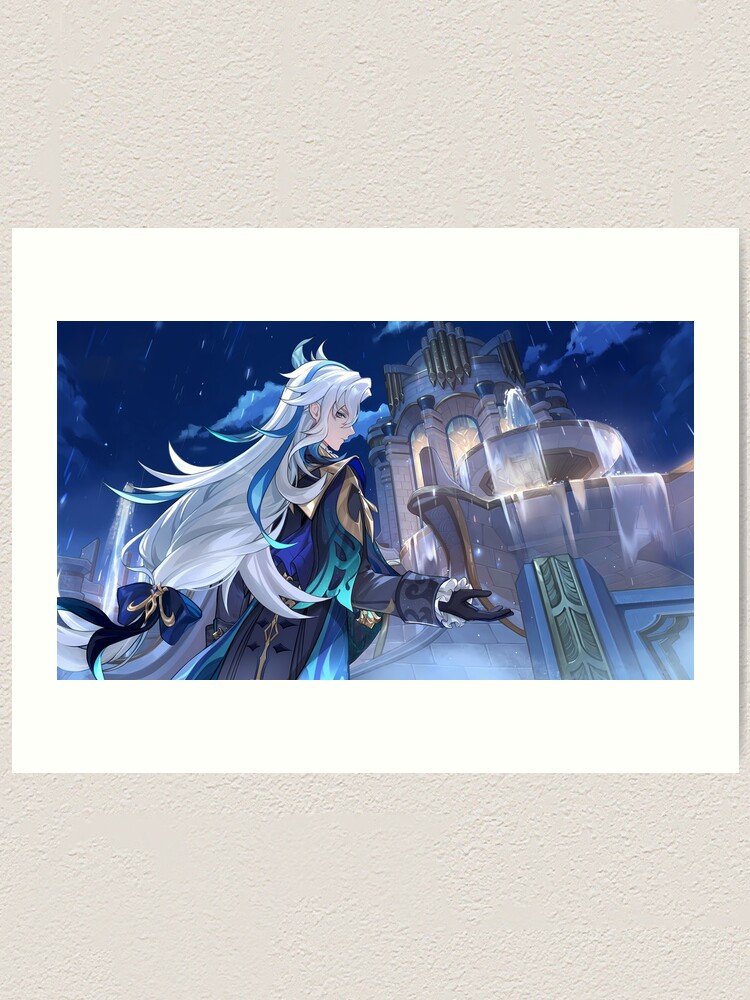 "Neuvillette Poster, Genshin Impact" Art Print by Demray | Redbubble