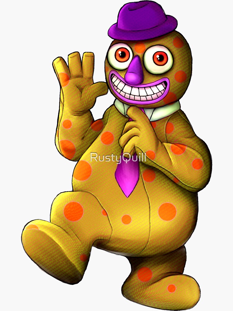 "Mr Bonzo" Sticker for Sale by RustyQuill | Redbubble