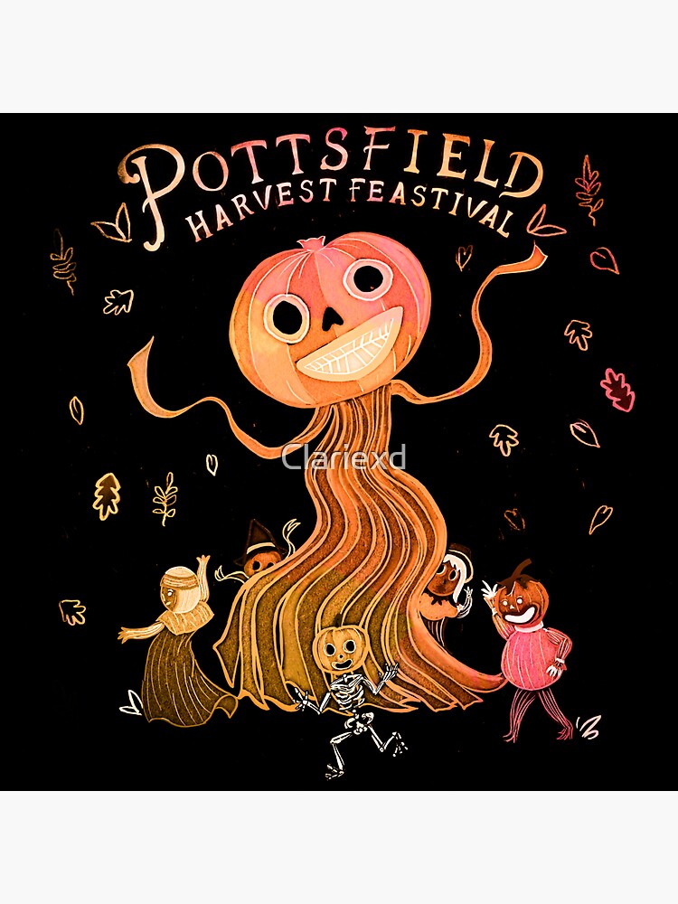 "Pottsfield Harvest Feastival - Pumpkin Maypole" Sticker for Sale by ...