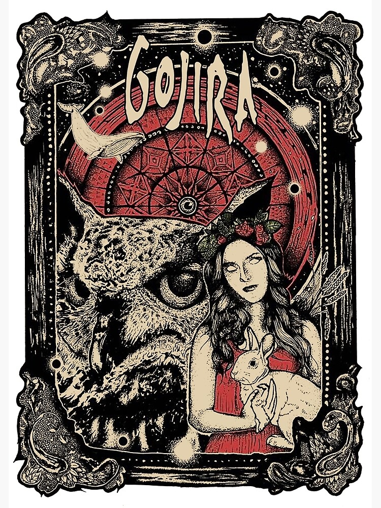 "gojira" Poster for Sale by raliya | Redbubble