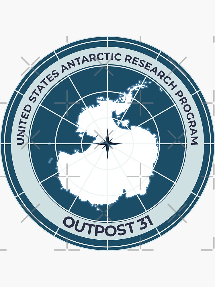 "The Thing - Outpost 31 badge" Sticker for Sale by PCB1981 | Redbubble