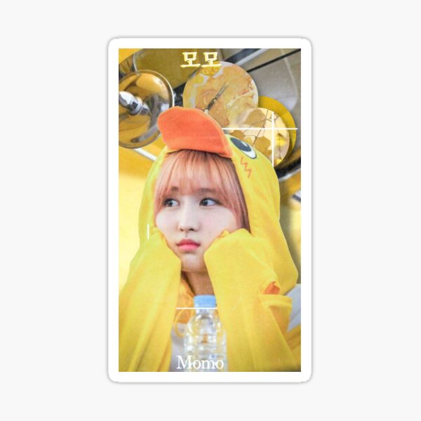 "Momo" Sticker for Sale by Dinogrl | Redbubble