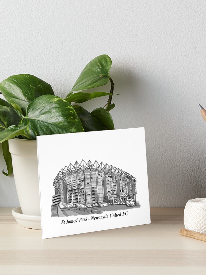 "Drawing/Sketching of St James' Park Stadium Newcastle United FC" Art ...