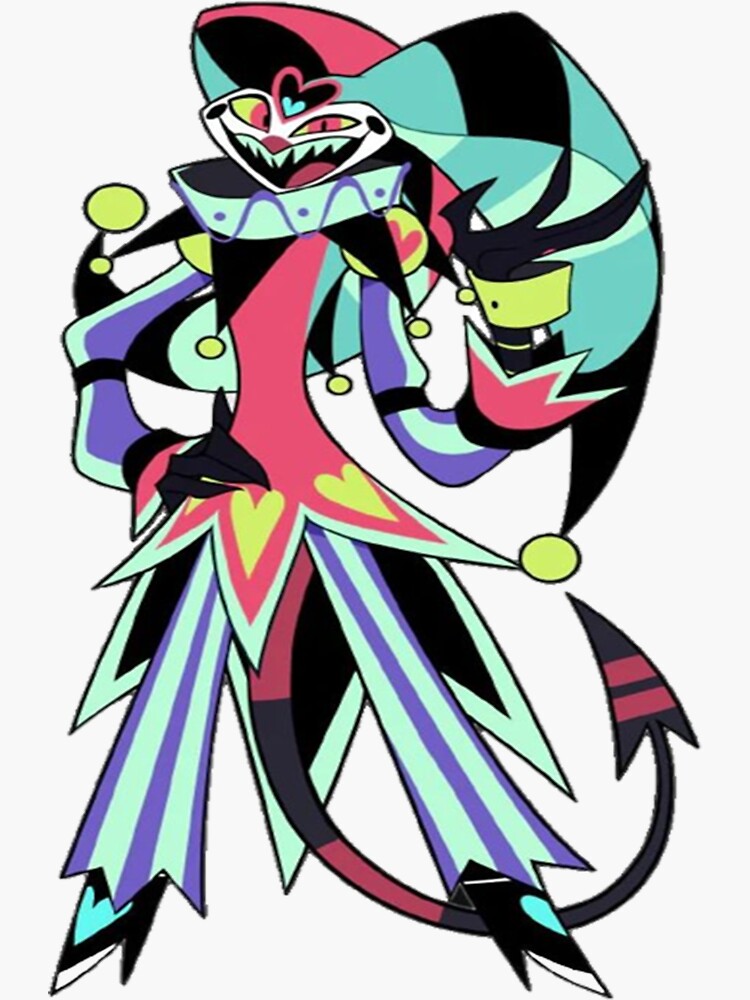 "Helluva Boss - Fizzarolli" Sticker for Sale by Camille-Miranda | Redbubble