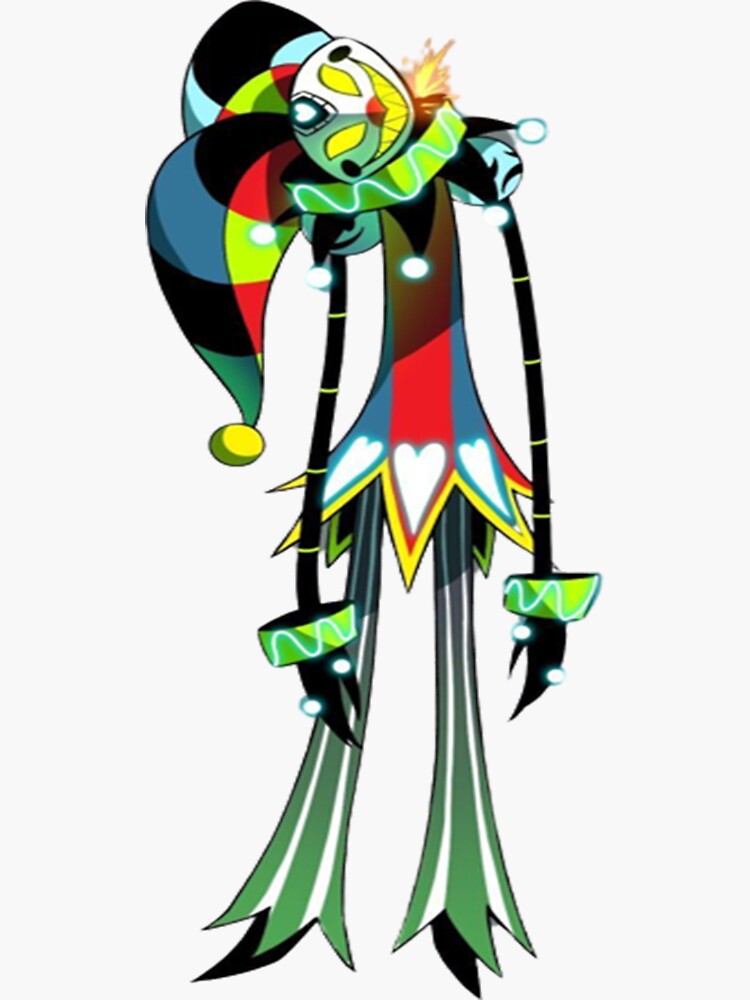 "Helluva Boss - Fizzarolli" Sticker for Sale by Camille-Miranda | Redbubble