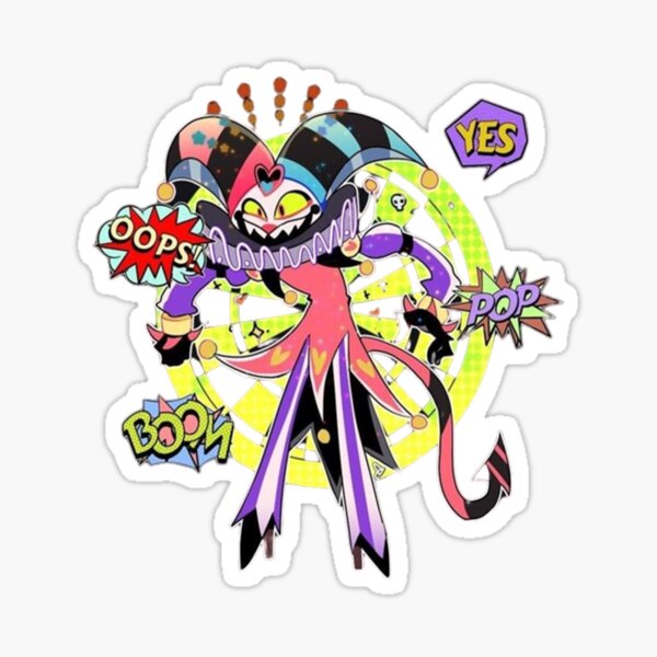 "Helluva Boss - Fizzarolli" Sticker for Sale by Camille-Miranda | Redbubble