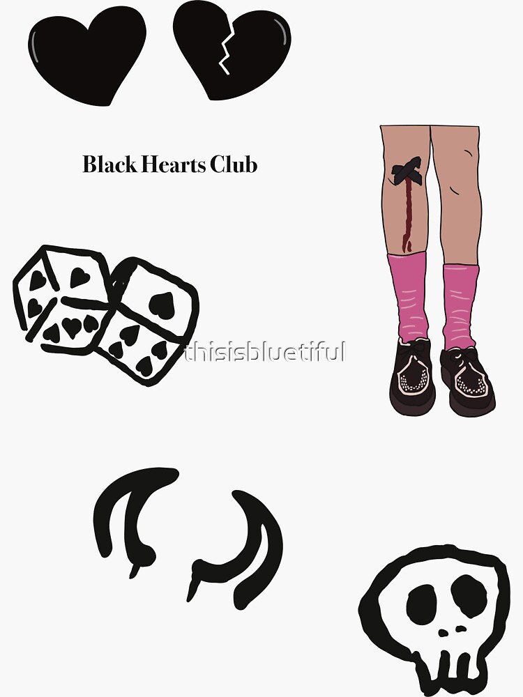 "Yungblud lowlife pack" Sticker by thisisbluetiful | Redbubble