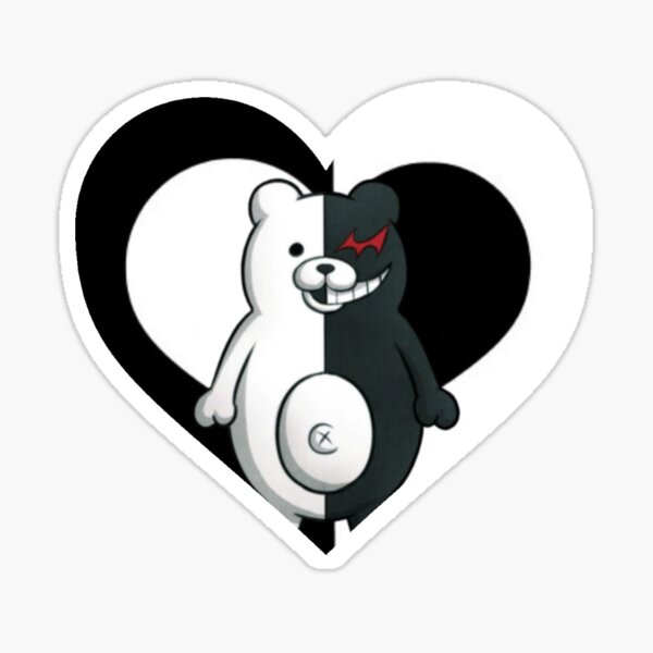 Sticker: Monokuma | Redbubble