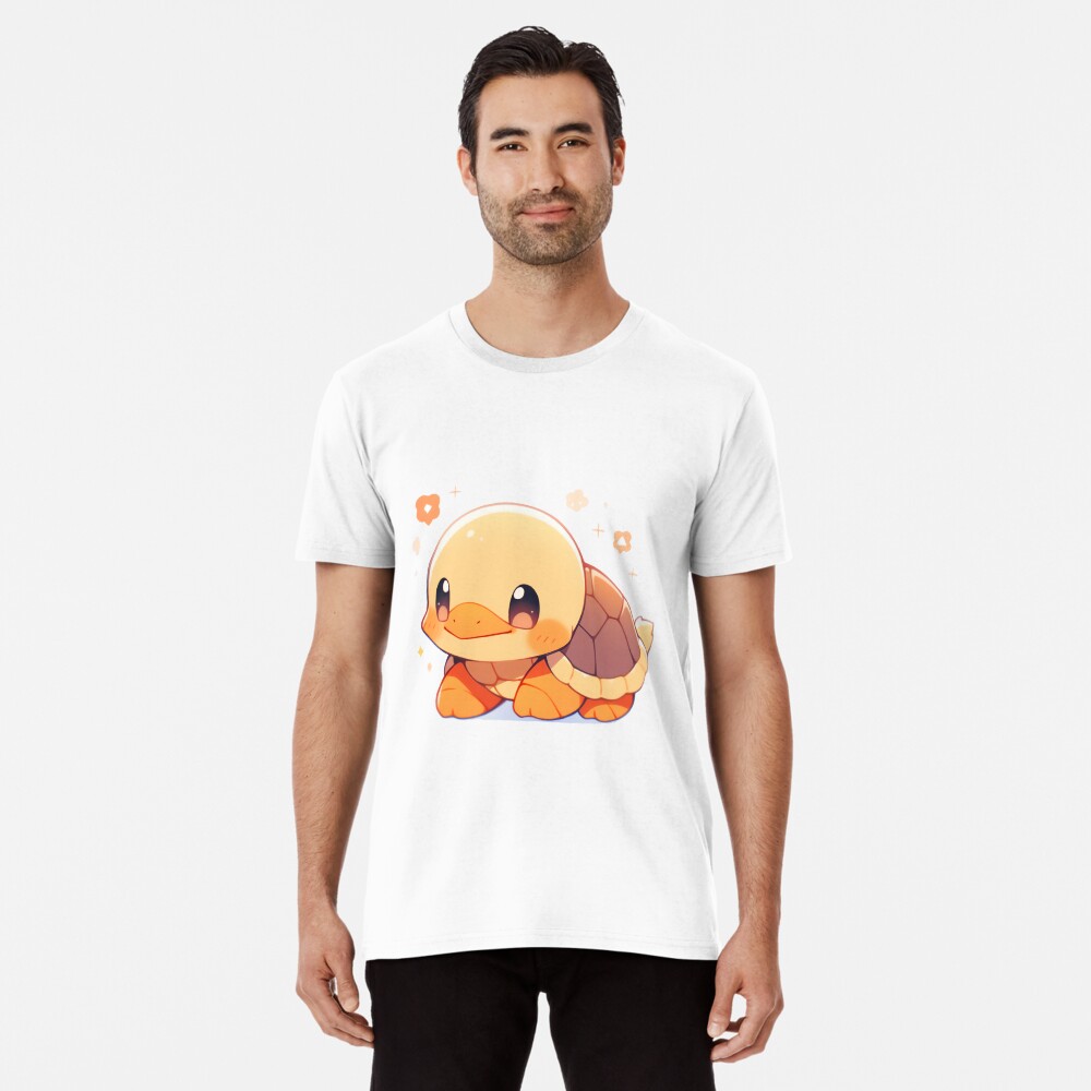 "Cute Kawaii Happy Baby Turtle Duck" Sticker for Sale by CozyKawaiiArt ...