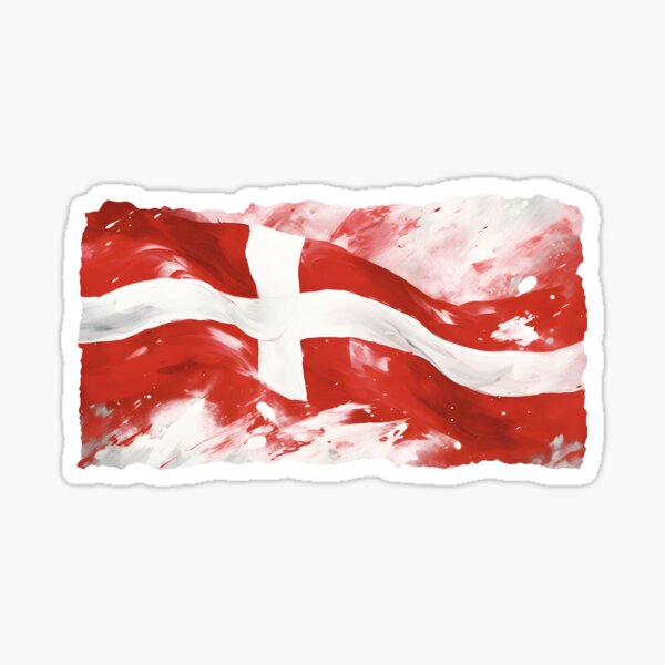 "Danish Heritage" Sticker for Sale by Place-Heritages | Redbubble