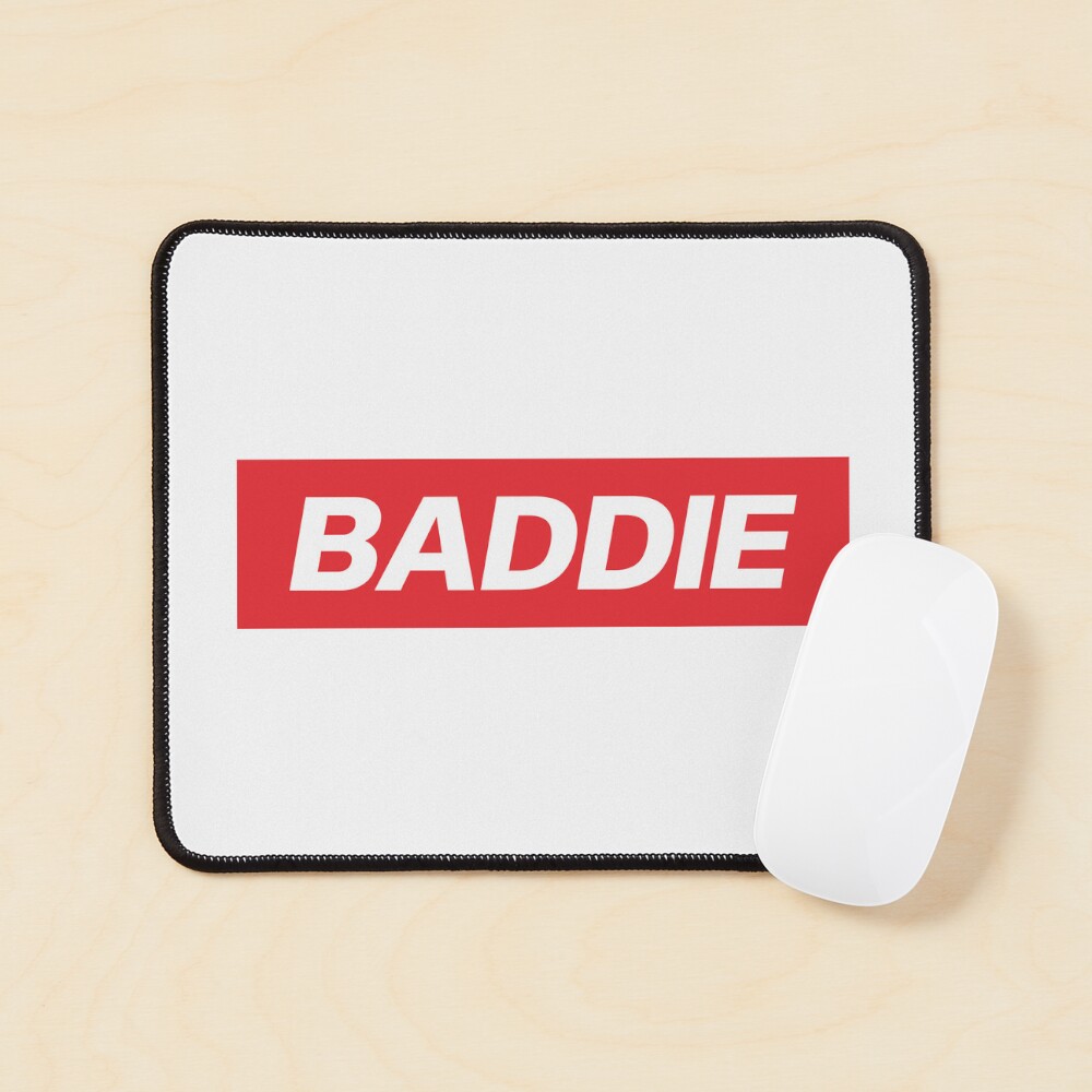 "Baddie Merch Baddie Logo" Sticker for Sale by pooblios | Redbubble