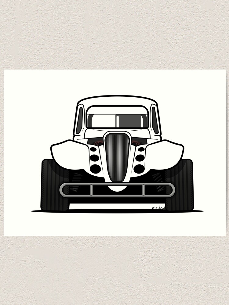 "Legend Racing Car" Art Print by douglaswood | Redbubble