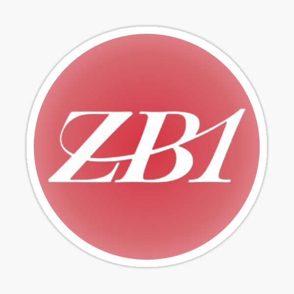 "Zerobaseone / ZB1 - Ombre Logo" Sticker for Sale by cacupid123 | Redbubble