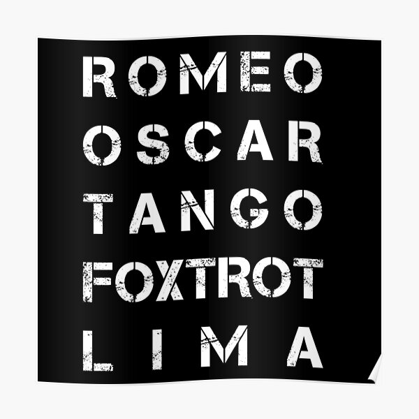 "NATO Phonetic Alphabet - ROTFL - Romeo Oscar Tango Foxtrot Lima ...
