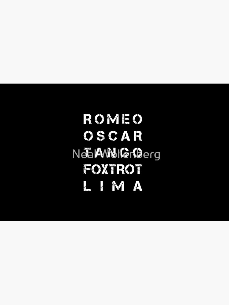 "NATO Phonetic Alphabet - ROTFL - Romeo Oscar Tango Foxtrot Lima" Mug ...