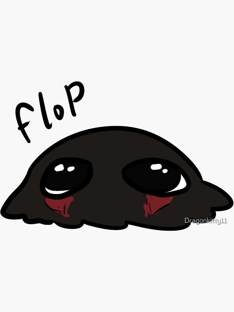 "Flop Konig" Sticker for Sale by Dragonkitty11 | Redbubble