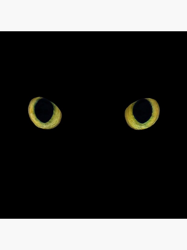 "Mysterious Cat Eyes" Sticker for Sale by MannyShop | Redbubble