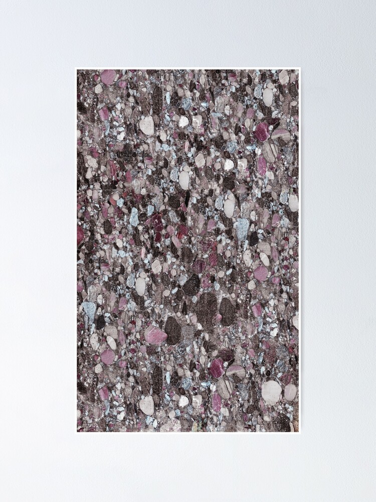 Póster «Fondo de piedra decorativa de granito Estructura de diseño ...