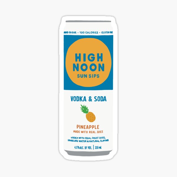 "Pineapple High Noon" Sticker for Sale by studiobylomax | Redbubble