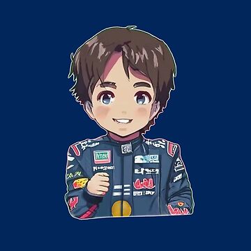 "F1 driver Sergio Perez aka Checo illustration in Chibi anime style ...