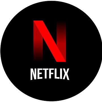 "Netflix T-Shirt" Sticker by azharimouad | Redbubble