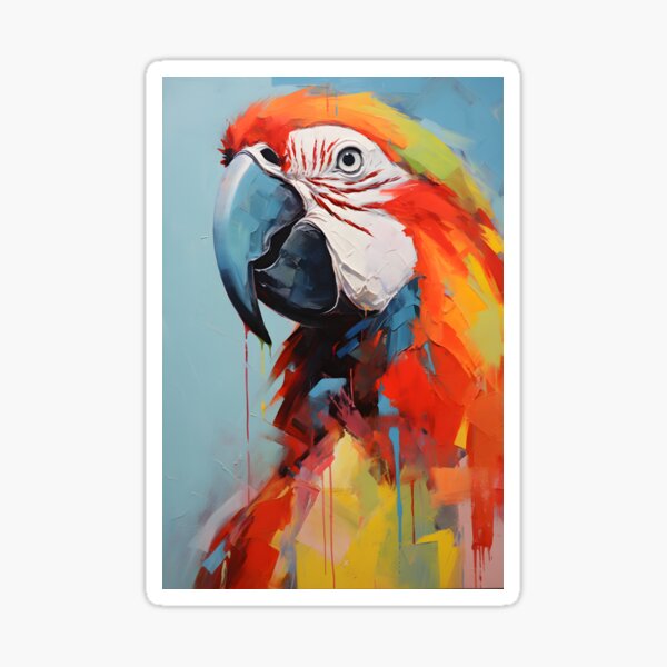 "Bird 002" Sticker for Sale by Charlotte Hawkins | Redbubble