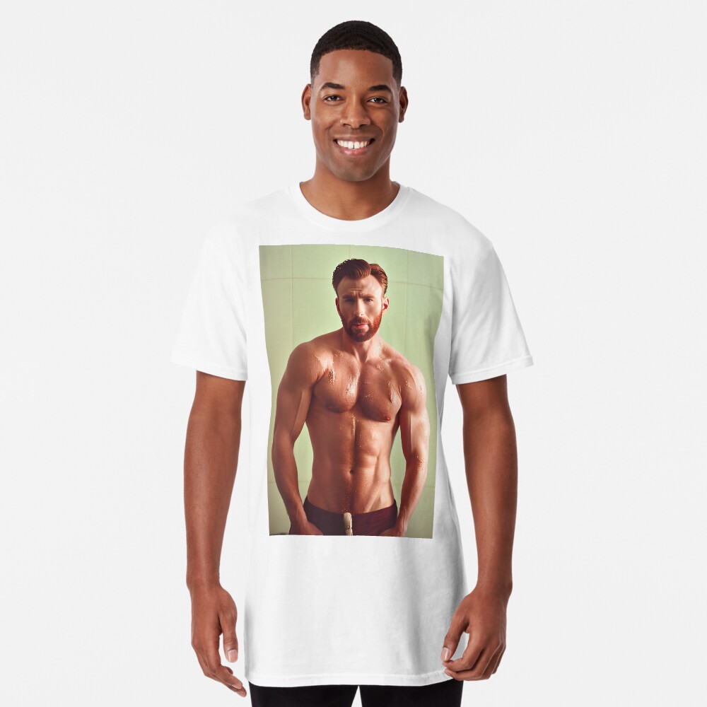 "chris evans shower" Poster for Sale by appa-sr | Redbubble