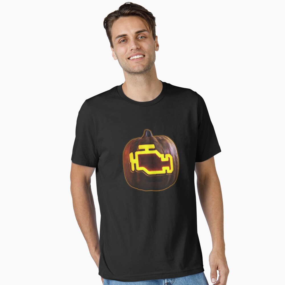 "Check Engine Pumpkin Funny Halloween" Sticker for Sale by Sunmoonlove ...