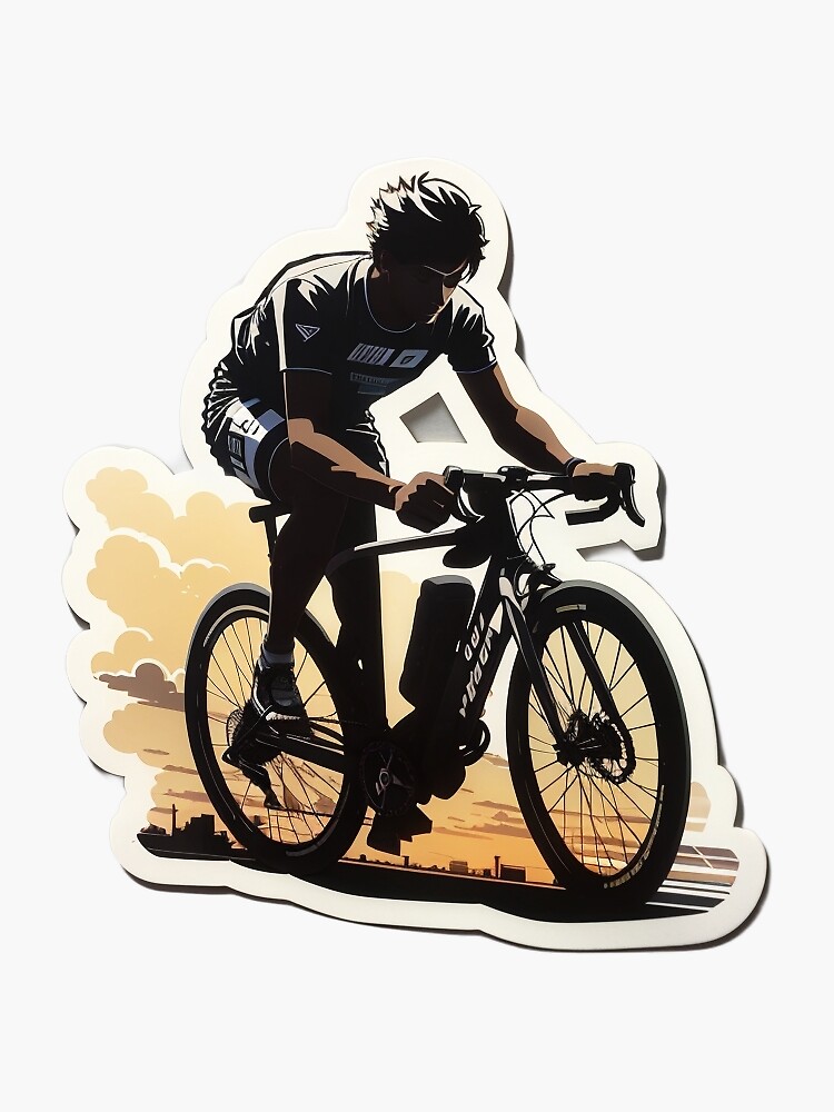 "Silhouette Sprint" Sticker for Sale by angelomyth | Redbubble