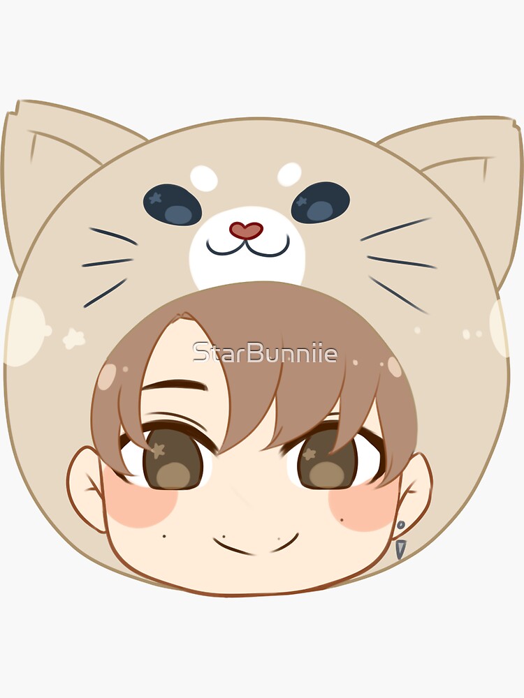"Junhui - Kitty" Sticker for Sale by StarBunniie | Redbubble