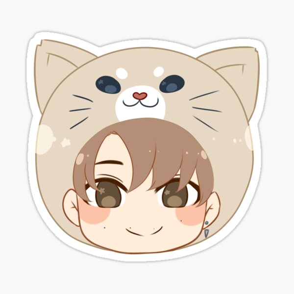 "Junhui - Kitty" Sticker for Sale by StarBunniie | Redbubble