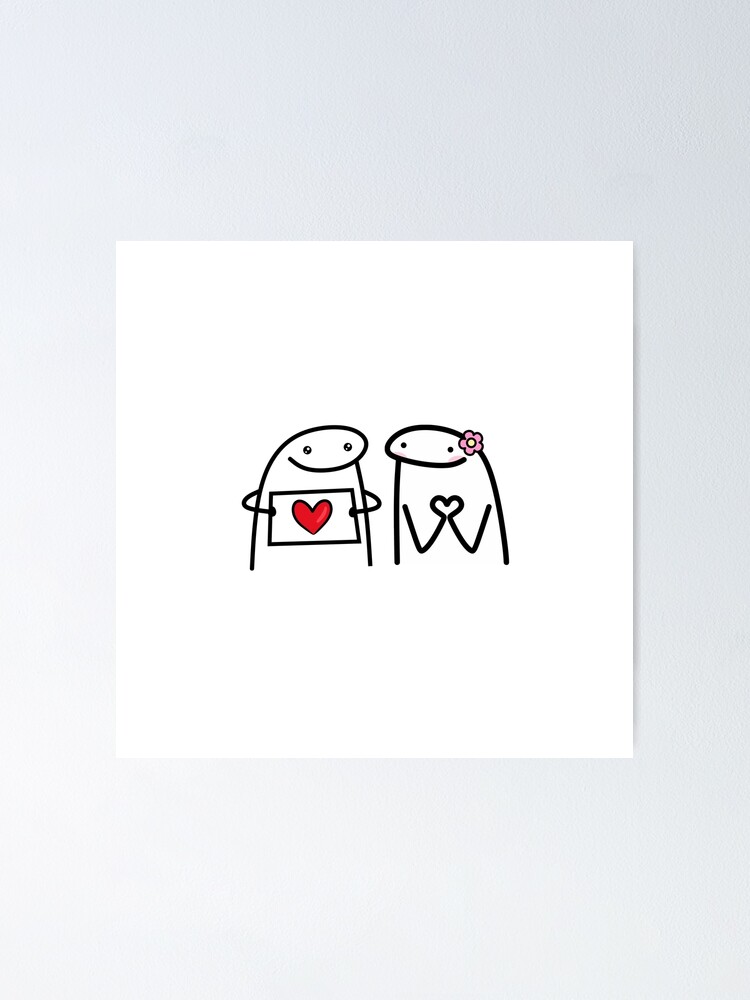 "Flork Meme - Cute for Couples" Poster for Sale by joycefms | Redbubble