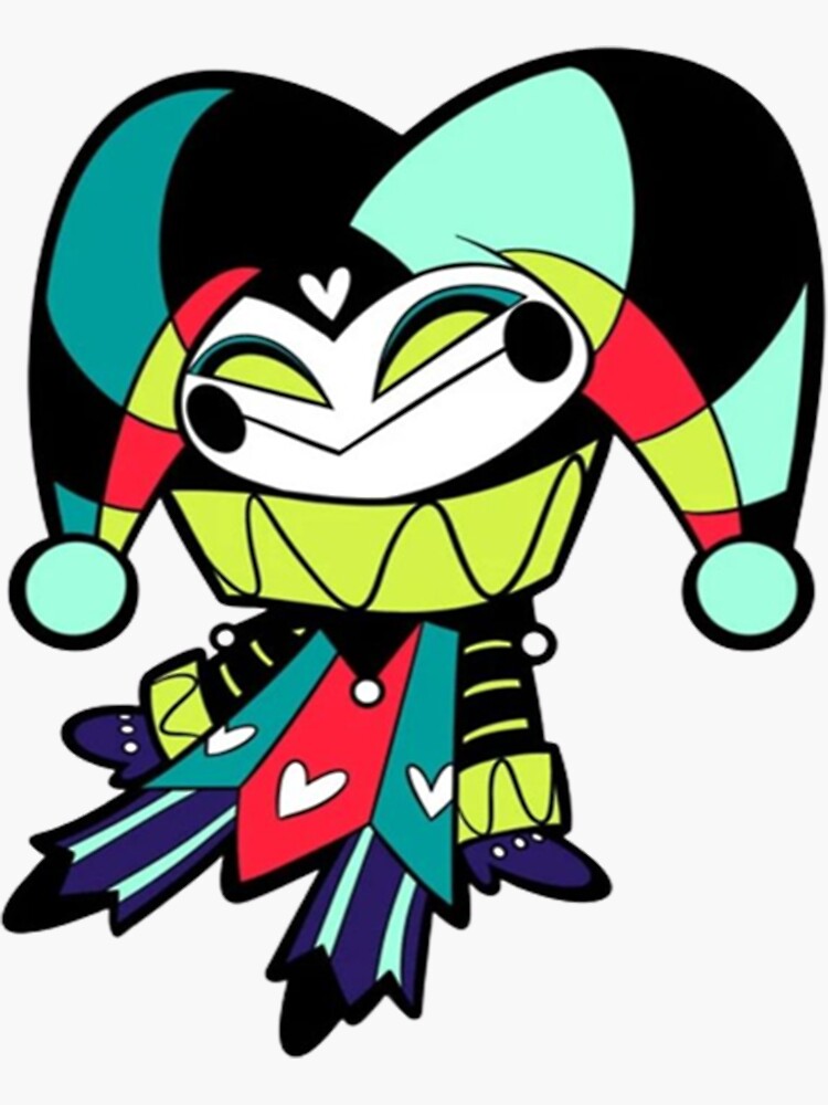 "Helluva Boss - Fizzarolli" Sticker for Sale by ULtra burx | Redbubble