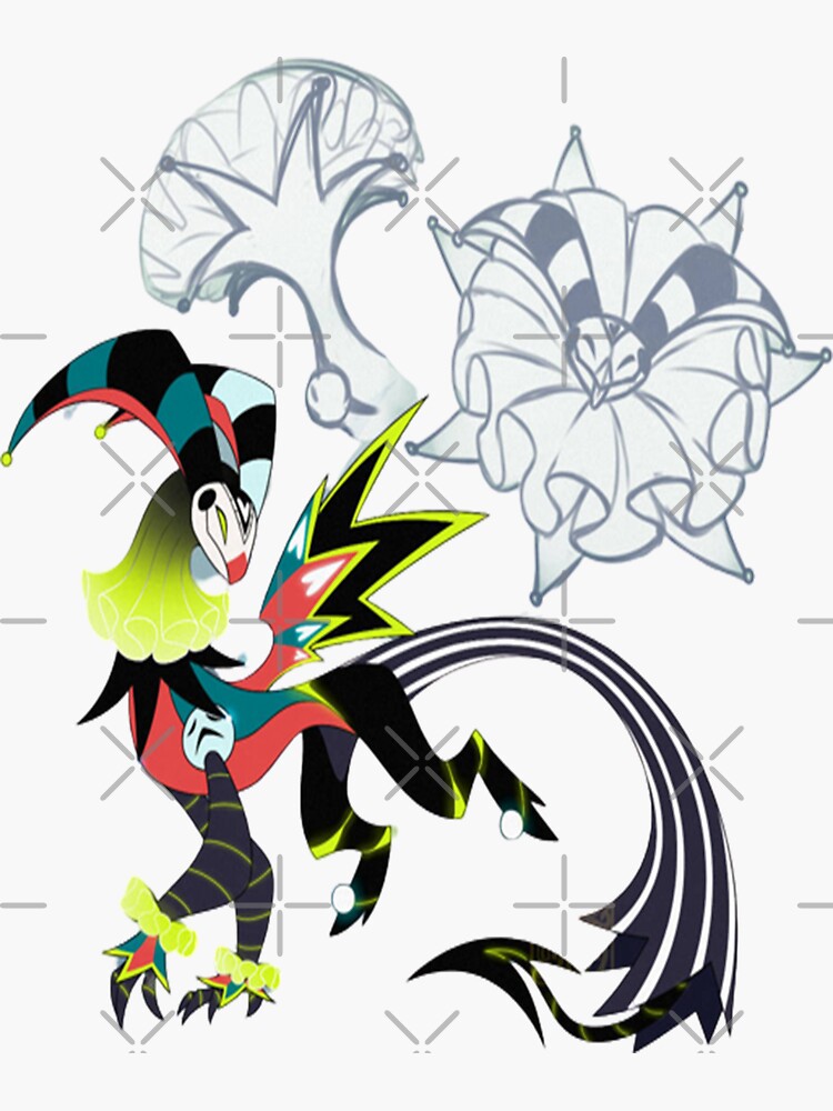 "Helluva Boss - Fizzarolli" Sticker for Sale by Robert-carlos | Redbubble