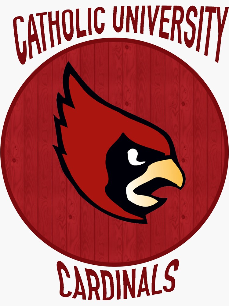 "CUA cardinal logo sticker" Sticker for Sale by fritzcm | Redbubble